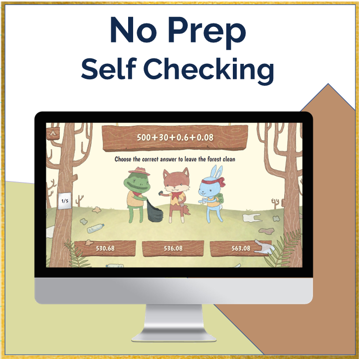 Math Place Value Activity | Digital Escape Room - Made By Teachers