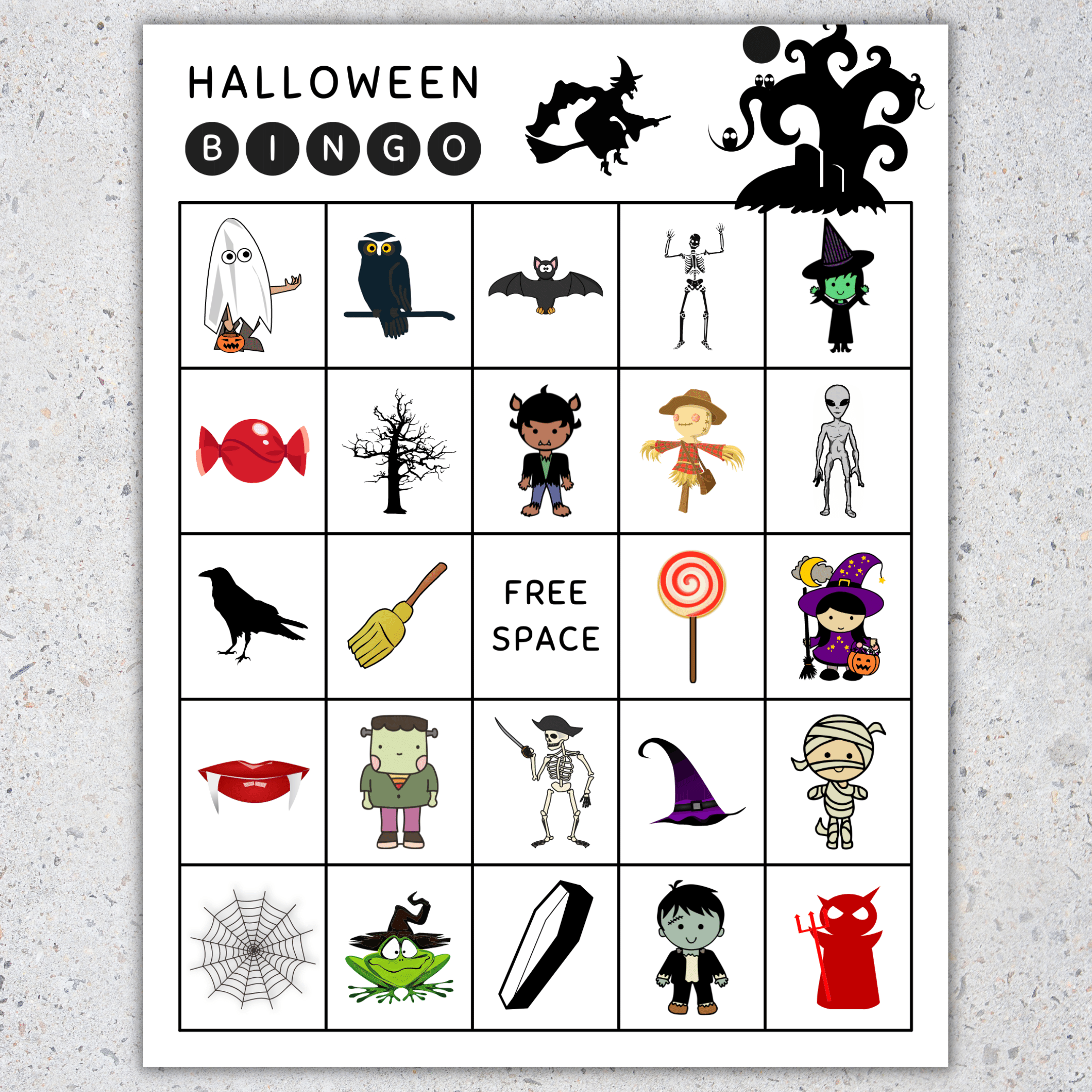 Halloween Bingo Cards, Halloween Fun Activities - Made By Teachers