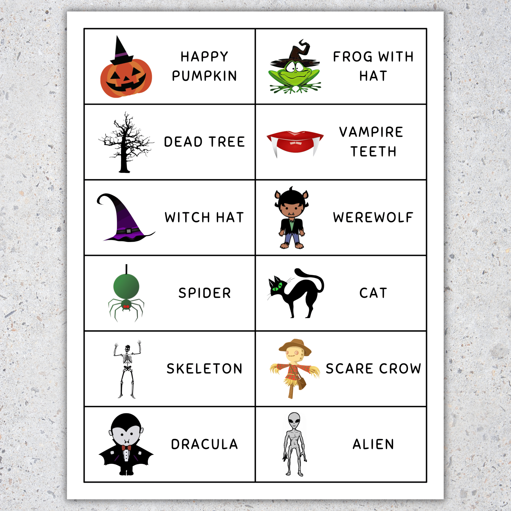 Halloween Bingo Cards, Halloween Fun Activities | Made By Teachers