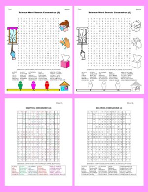 Science Word Search: Coronavirus COVID-19 | Made By Teachers