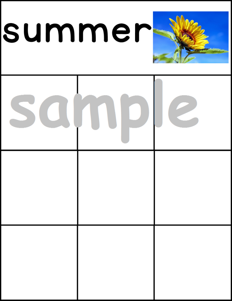 Four Seasons Activity | Season Sort for Special Ed | Made By Teachers
