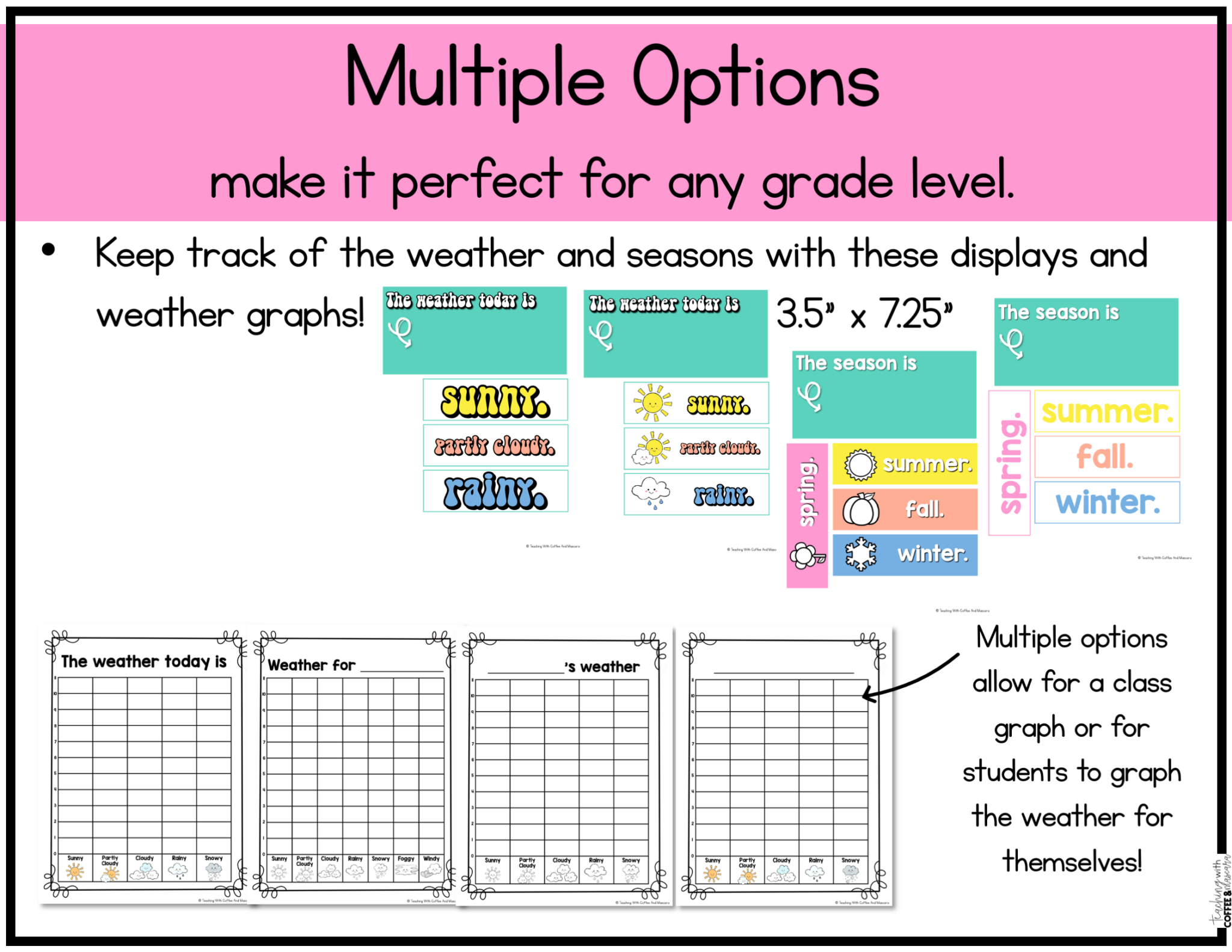 Pocket Chart Calendar - Retro Classroom Decor Bulletin Board | Made By ...