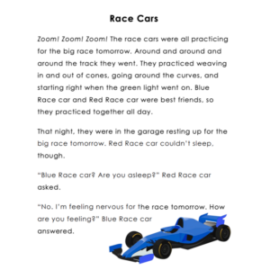 Reading Comprehension Passages Short Stories Paragraphs Question ...