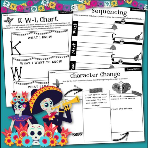 Funny Bones Picture Book Companion | Hispanic Heritage | Dia de los ...