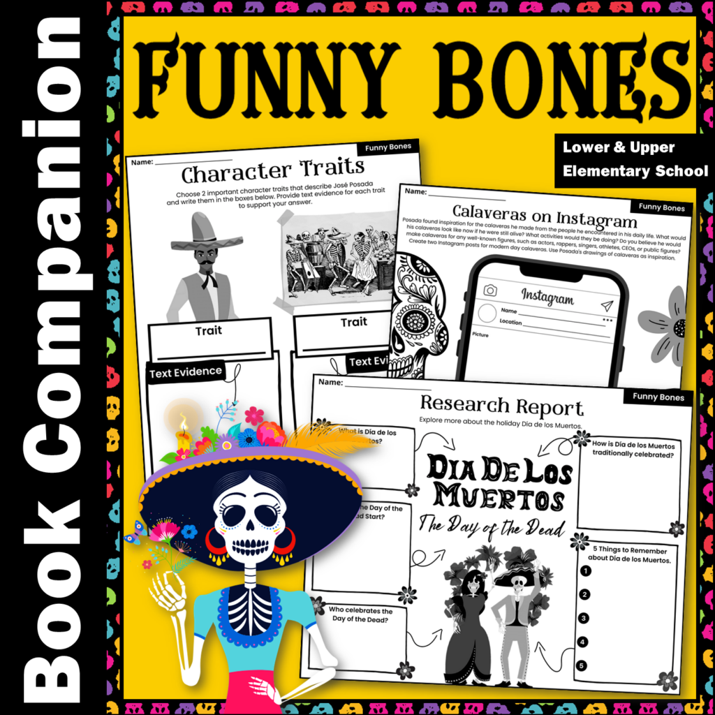 Funny Bones Picture Book Companion | Hispanic Heritage | Dia de los ...