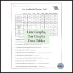 8th Grade Science Data Tables Graphs Test Prep Independent Work Data ...