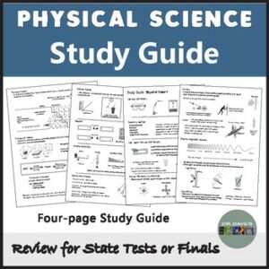 Bundle of Science Study Guides | Made By Teachers