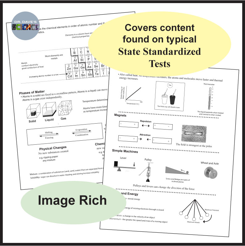 Physical Science Study Guide Test Prep | Made By Teachers