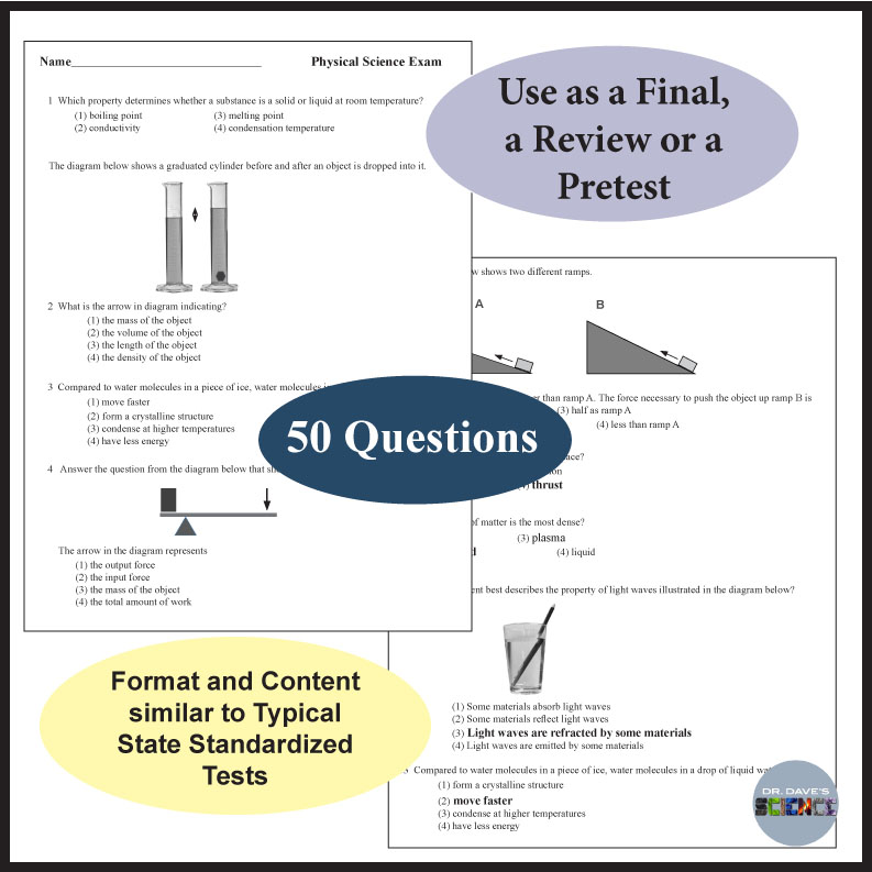 Physical Science Test Prep Bundle | Made By Teachers