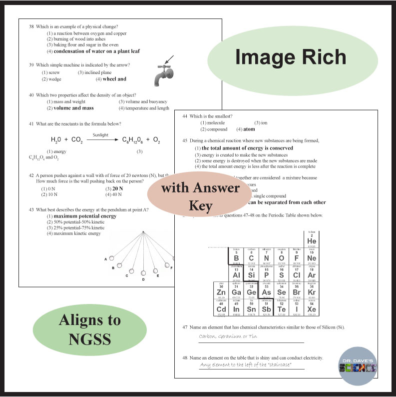 Physical Science Test Prep Bundle | Made By Teachers