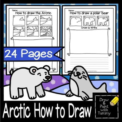 How to Draw Arctic with Draw and Write Pages | Made By Teachers