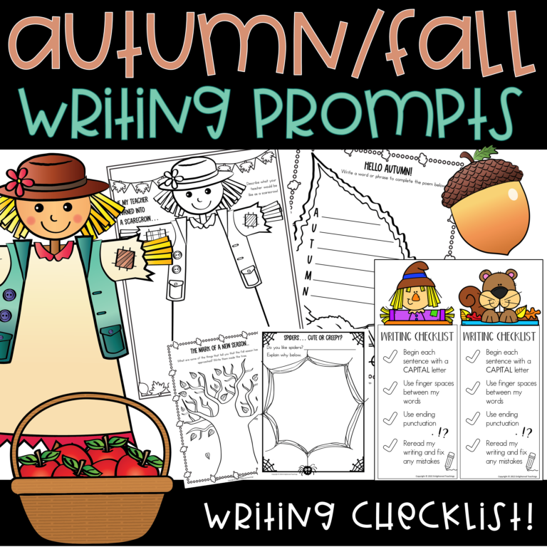 Fall Writing Prompts Fall Creative Writing Narrative Opinion Poetry ...
