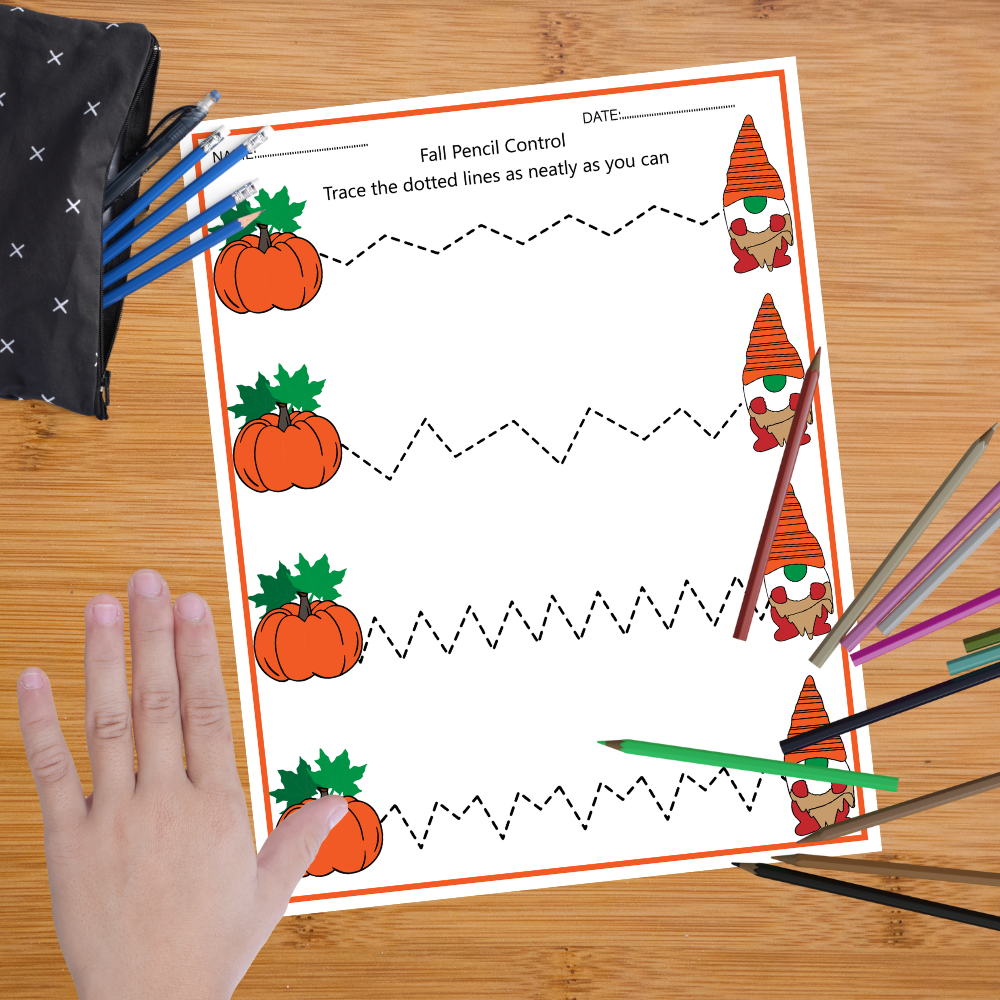 Fall Autumn Activity Book For Kids Mazes,Wordsearch,Prewriting,Scissor ...