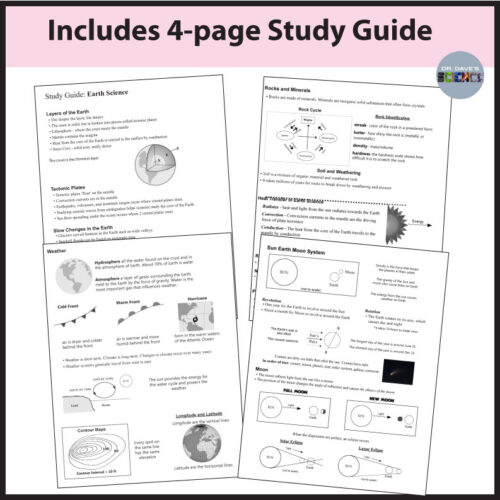 Earth Science Test Prep Bundle | Made By Teachers