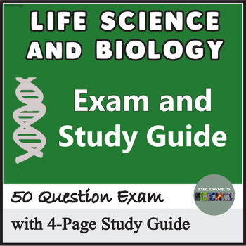 Life Science Test Prep and Biology Exam Study Guide Bundle | Made By ...