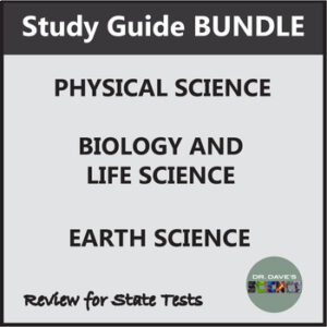 Bundle of Science Study Guides - Made By Teachers