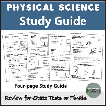 Bundle of Science Study Guides - Made By Teachers