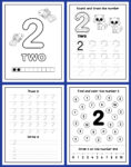 Learning Numbers From 1-20 | Trace, Write, Find, Color | Printable ...