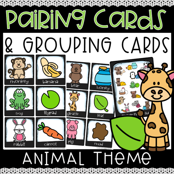 Student Pairing Cards | Student Grouping Cards | Partner Match Up ...