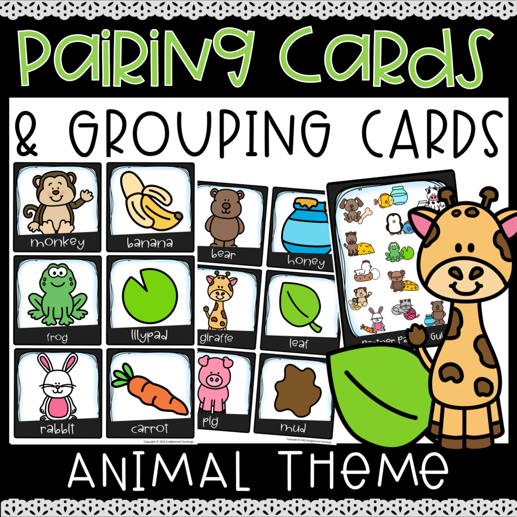 Student Pairing Cards | Student Match Up BUNDLE | Made By Teachers
