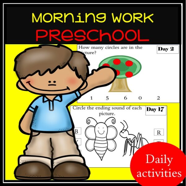 Pre K Math Morning | Worksheets - Made By Teachers