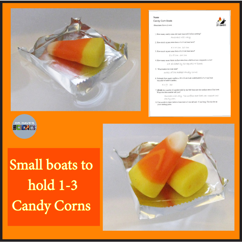 Halloween and Thanksgiving Science, Candy Corn Boats | Made By Teachers