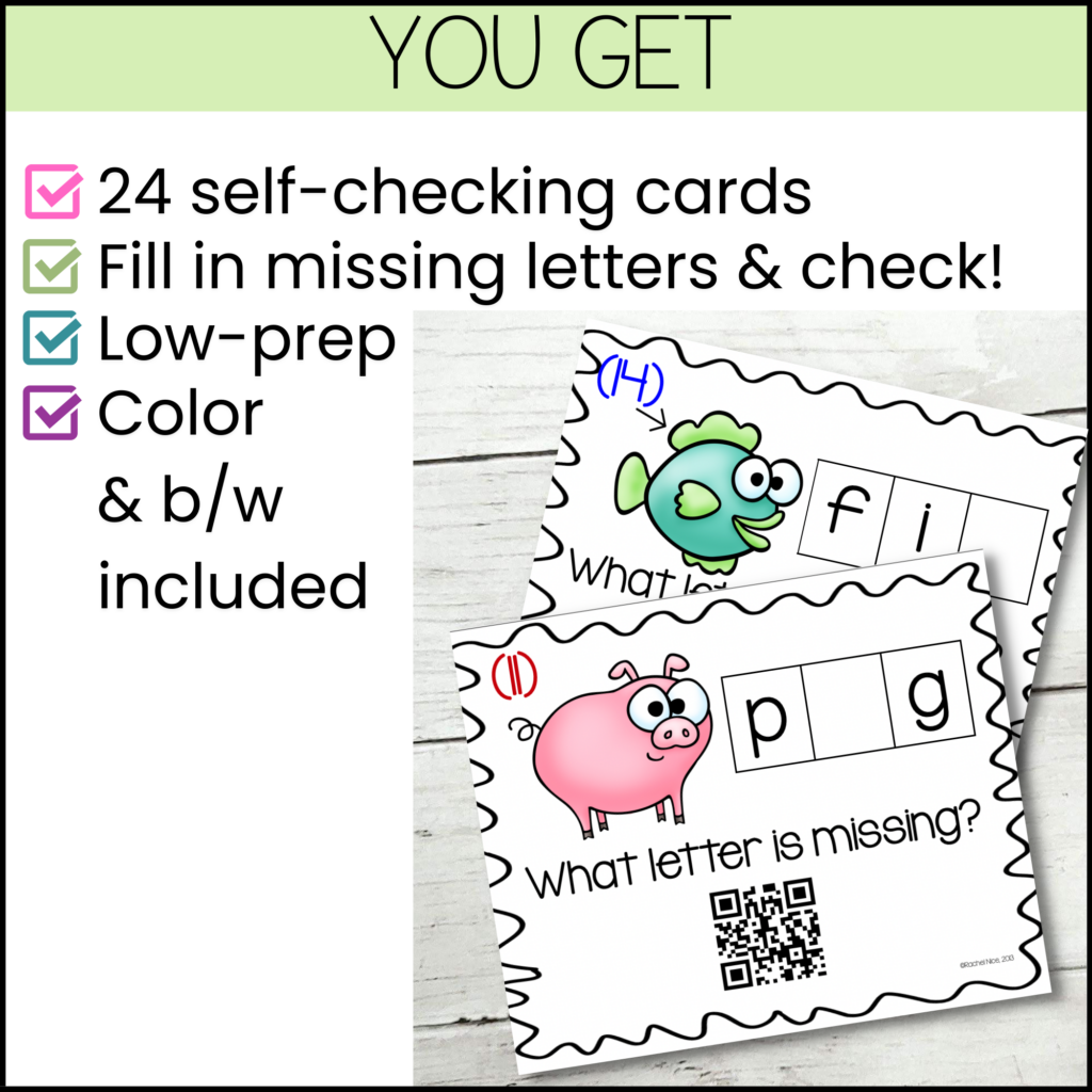 CVC Words for Kindergarten Literacy Centers or Morning Work - Short I ...