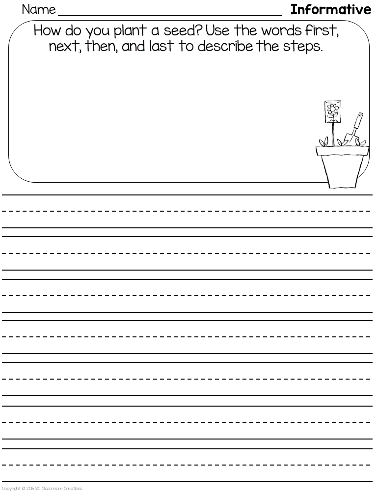 Text Based Writing Prompts for Narrative, Opinion, & Informative | Made ...