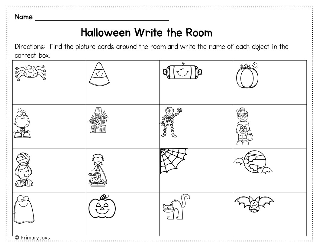 Write the Room - Halloween | Made By Teachers