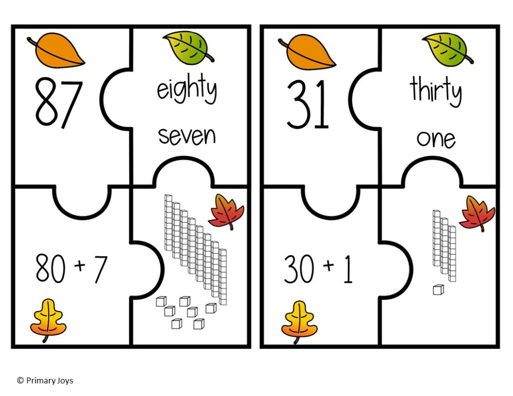 Fall Math Centers | Made By Teachers
