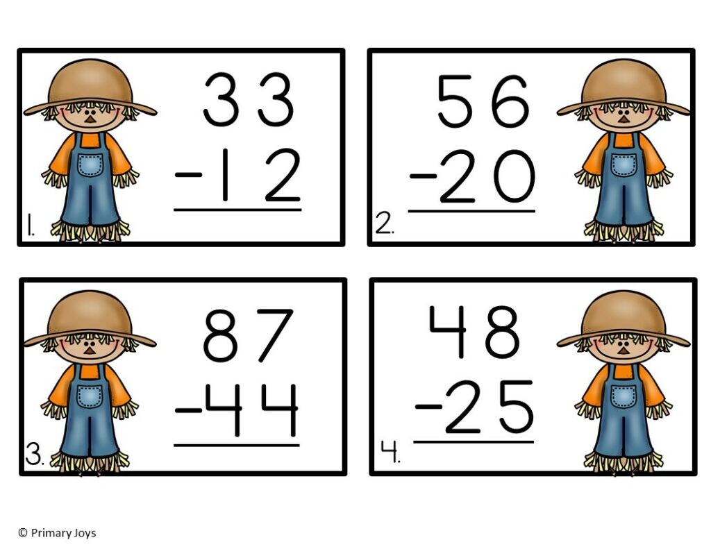 Fall Math Centers | Made By Teachers