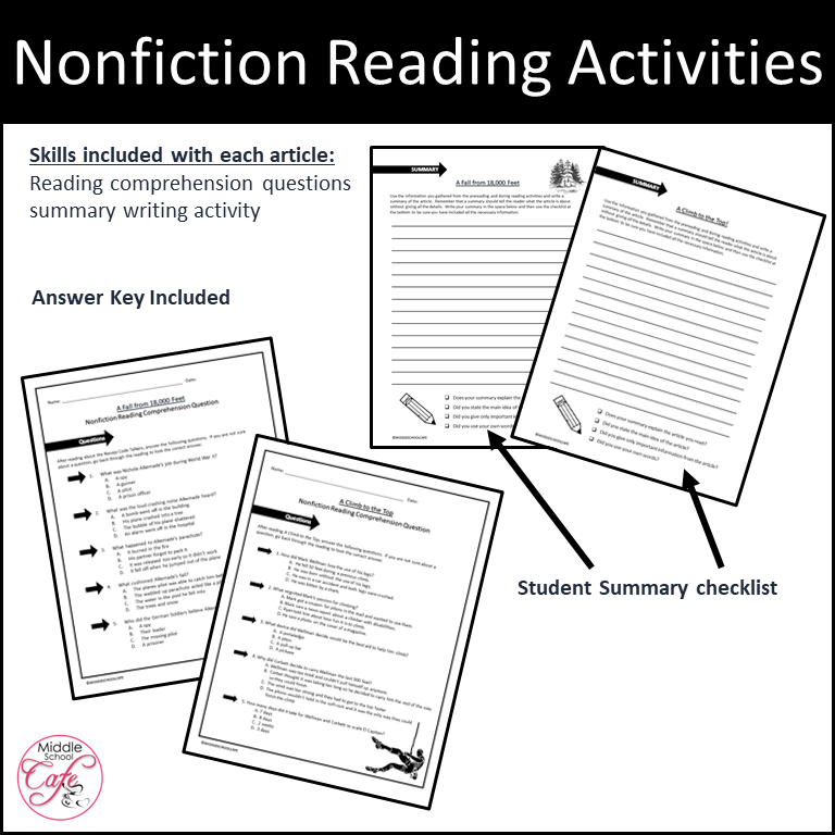 Nonfiction Reading Passages And Activities Made By Teachers Nonfiction Reading Passages And Activities Made By Teachers