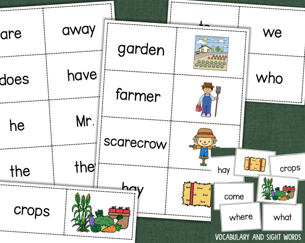 SCARECROW Decodable Readers Comprehension Sight Words | Made By Teachers