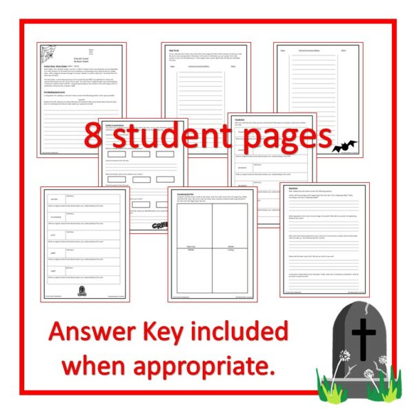 Halloween Short Story Dracula's Guest | Made By Teachers