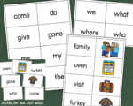 THANKSGIVING Decodable Readers Comprehension Sight Words | Made By Teachers