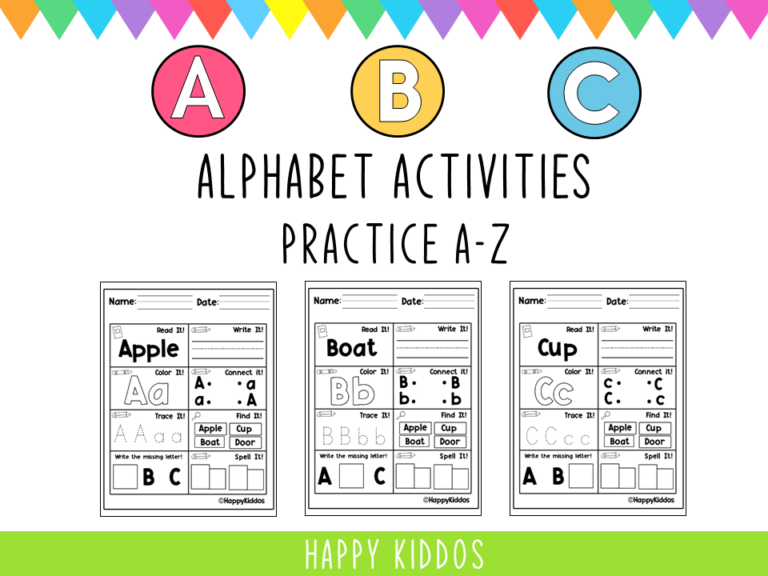 ABC Beginning Sound Coloring Worksheets | Made By Teachers