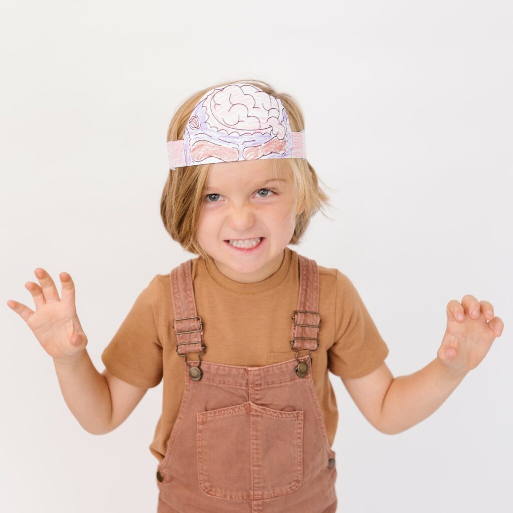 Halloween Paper Hats Spooky Day Printable Paper Coloring Craft | Made ...