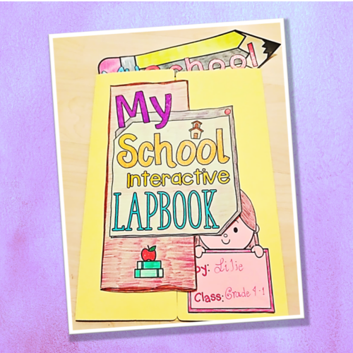 School Interactive Lapbook - Made By Teachers