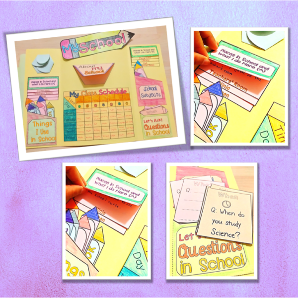 School Interactive Lapbook - Made By Teachers