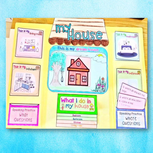 My House Interactive Lapbook | Made By Teachers