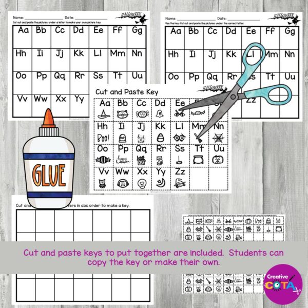 Halloween Worksheets Secret Code Handwriting - Made By Teachers