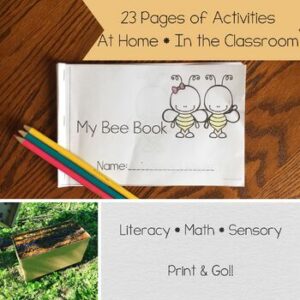 Bees - Counting, Coloring, Reading Printable Preschool Activities ...
