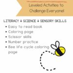 Bees - Counting, Coloring, Reading Printable Preschool Activities ...
