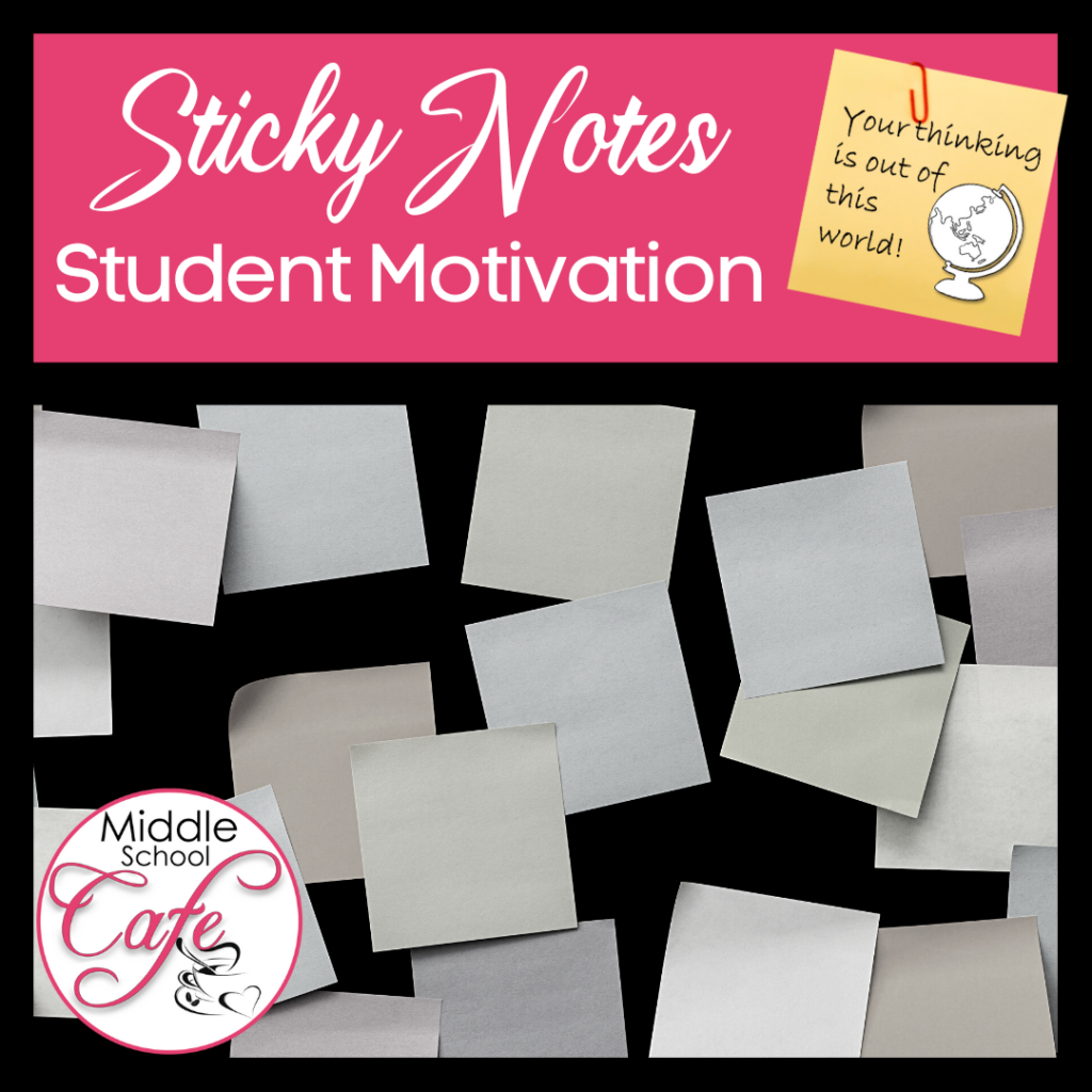 Positive Notes for Students Sticky Notes - Made By Teachers