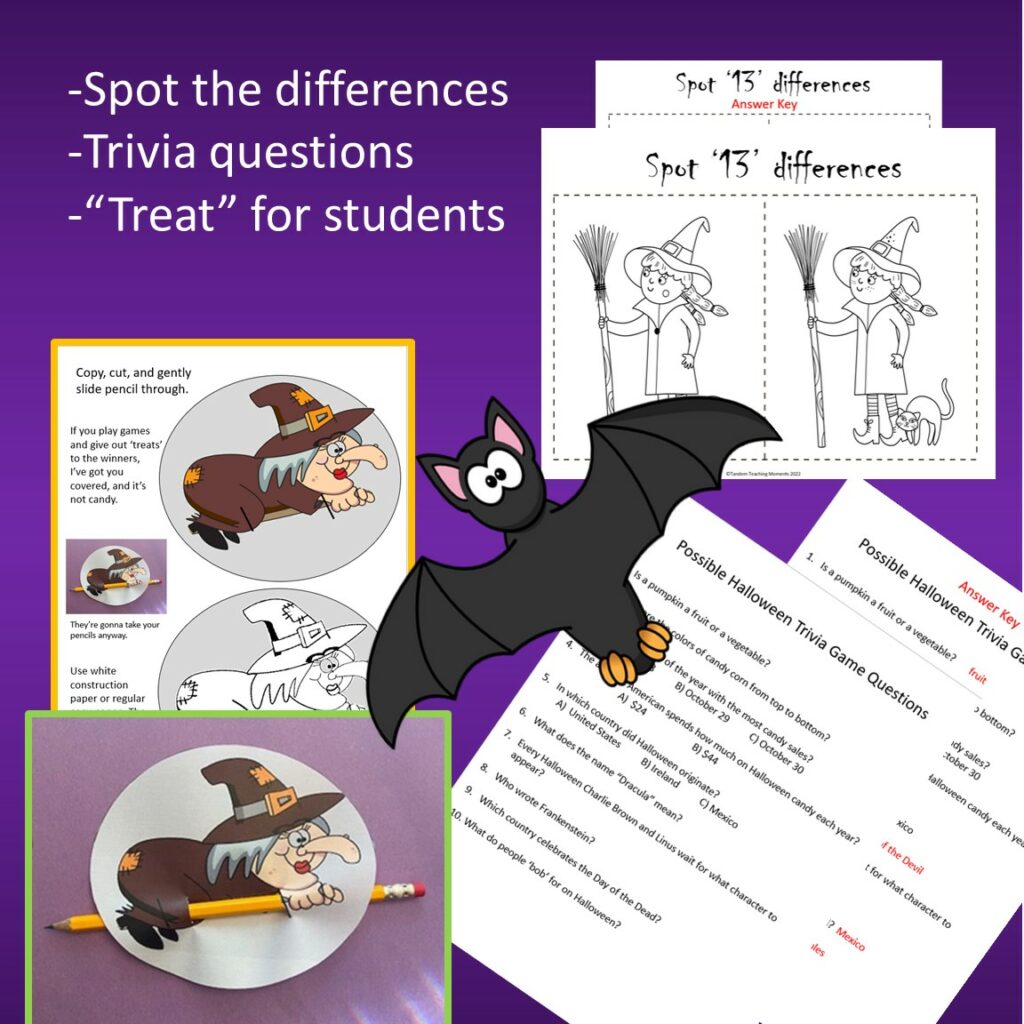 Middle School Halloween Activities | Made By Teachers