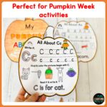 Pumpkin ABC Practice Book | October Pumpkin Week Alphabet Worksheets ...