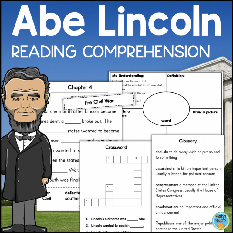 Abraham Lincoln Nonfiction Reading Comprehension - Made By Teachers