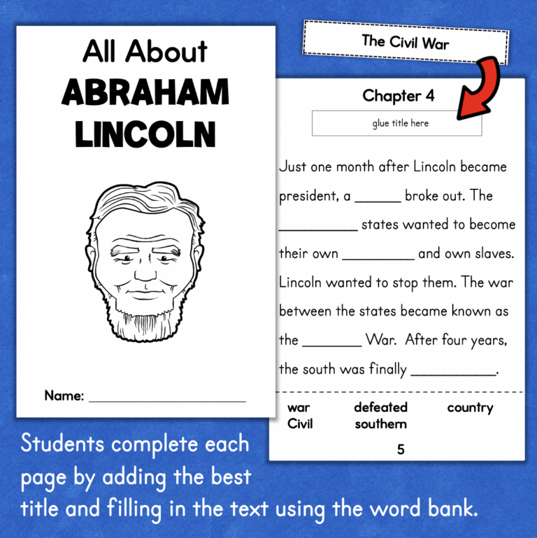 Abraham Lincoln Nonfiction Reading Comprehension - Made By Teachers