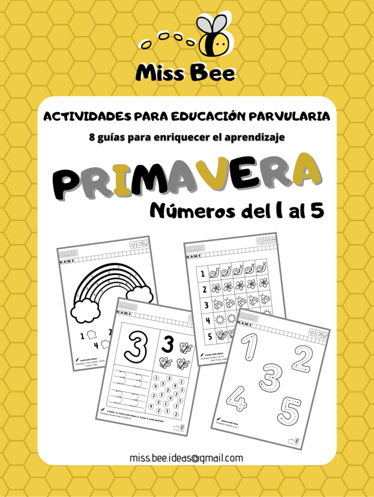 Números del 1 al 5 - Made By Teachers