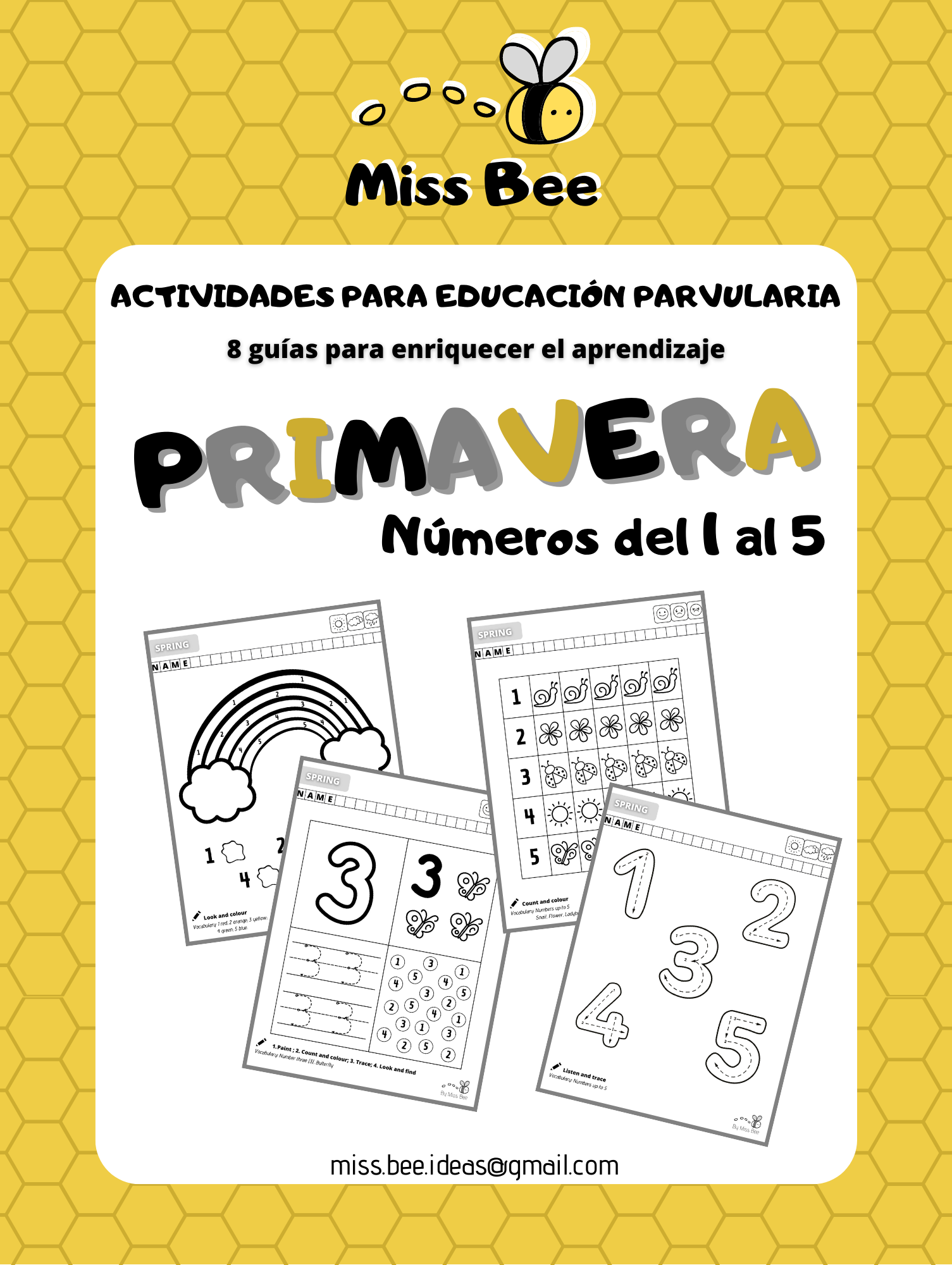 Números del 1 al 5 | Made By Teachers